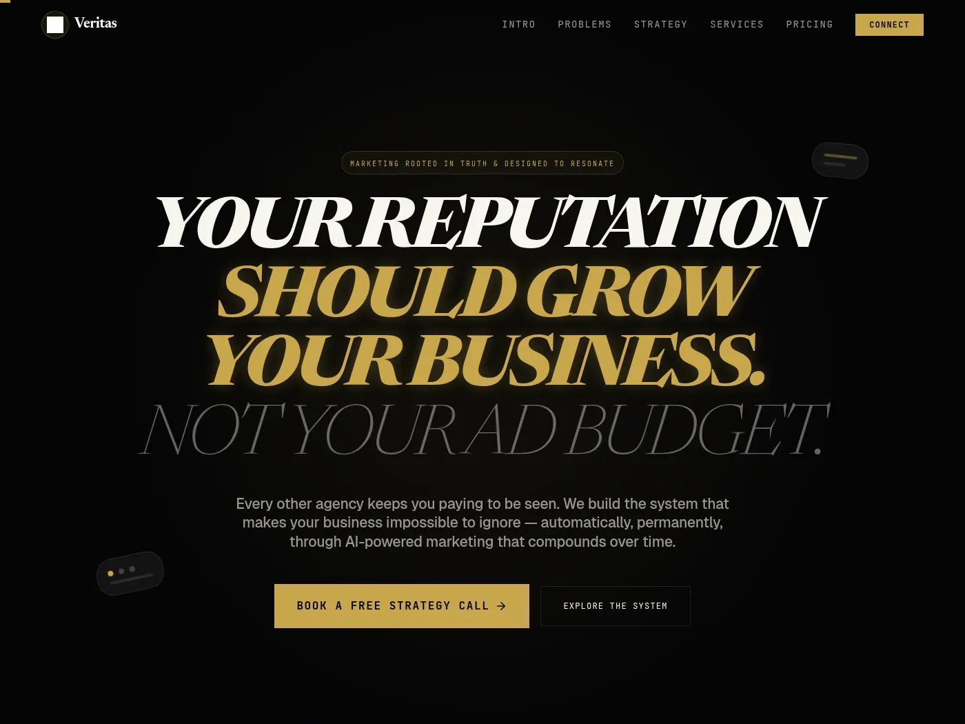 Veritas AI Agency Site