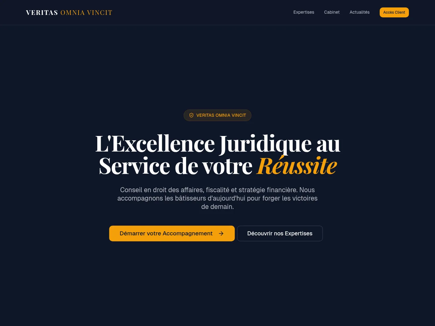Veritas Business Portal