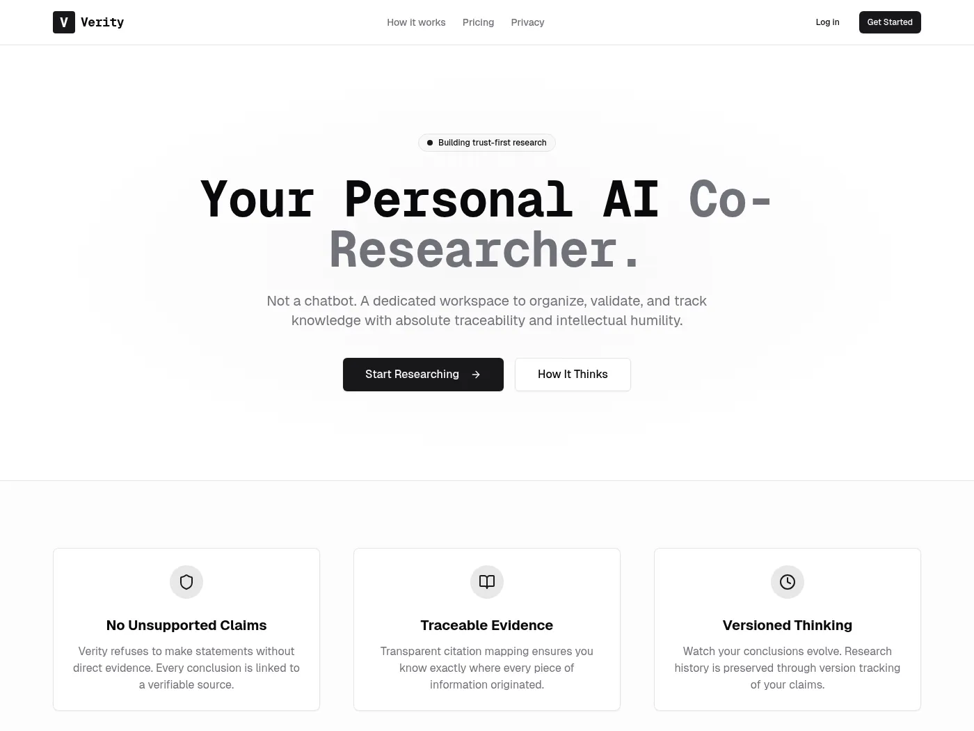 Verity Co-Researcher