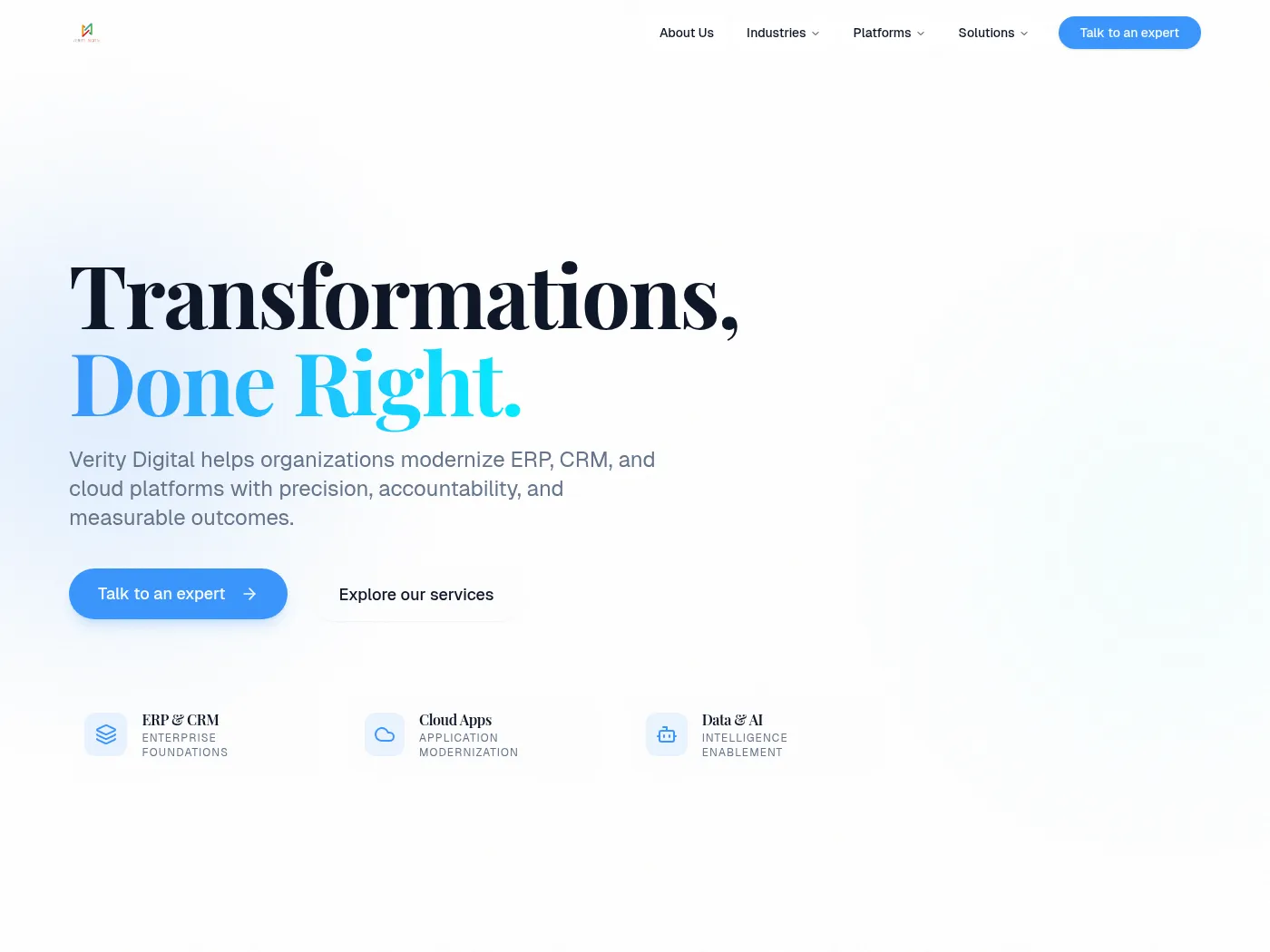 Verity Digital Wow Web