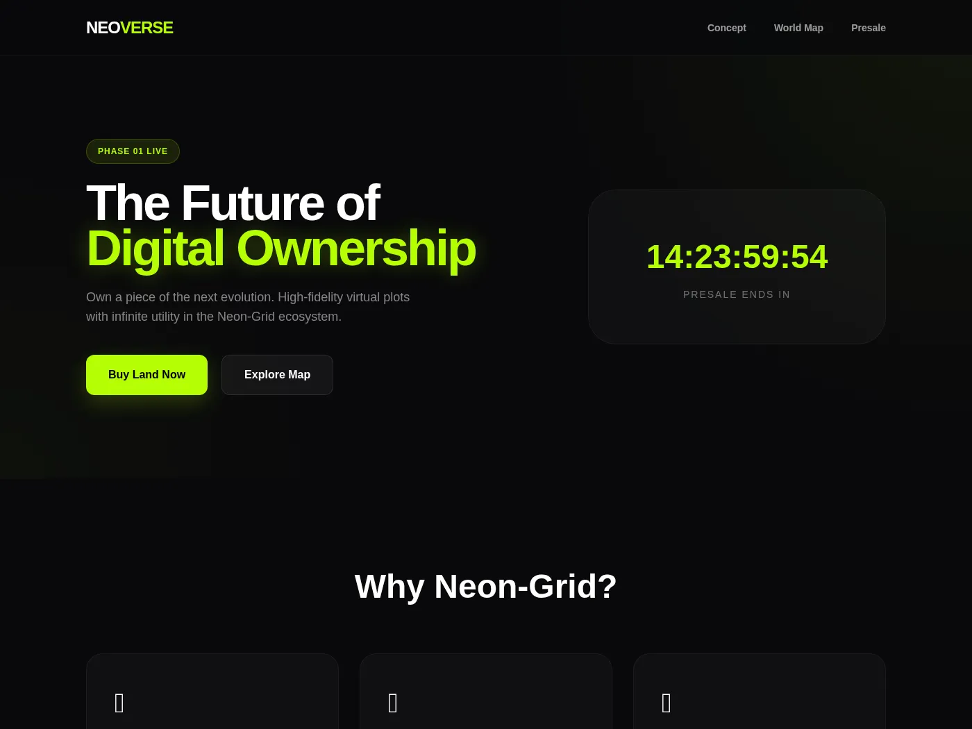 Verland Presale Portal