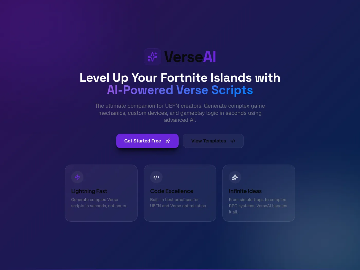 VerseAI Script Generator