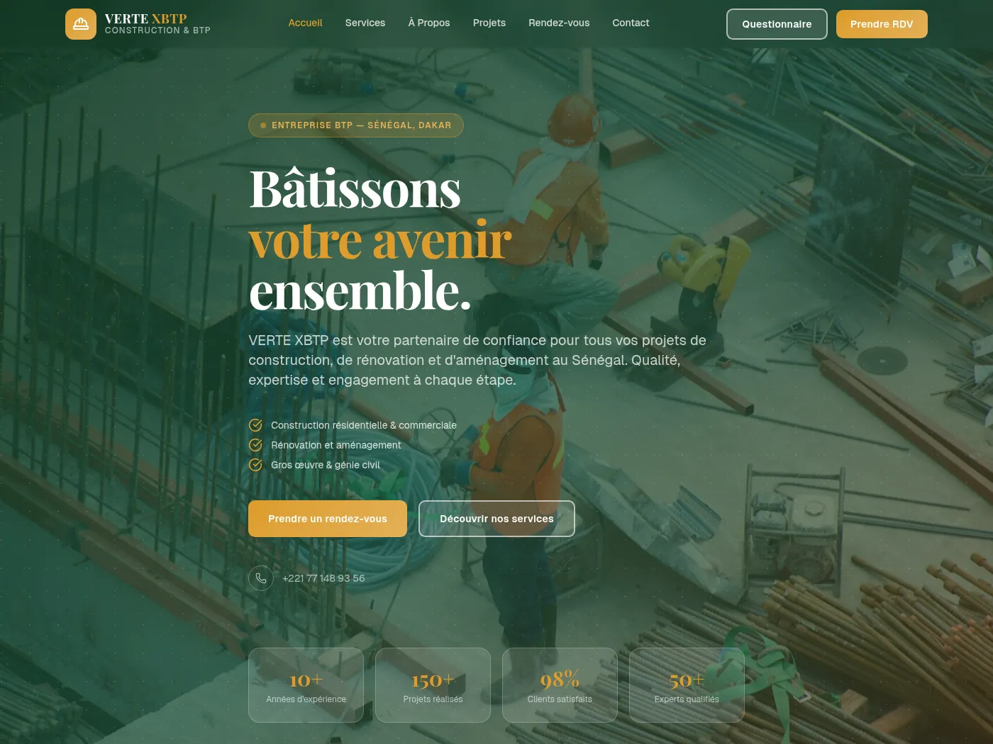 VERTEXBTP Web Presence