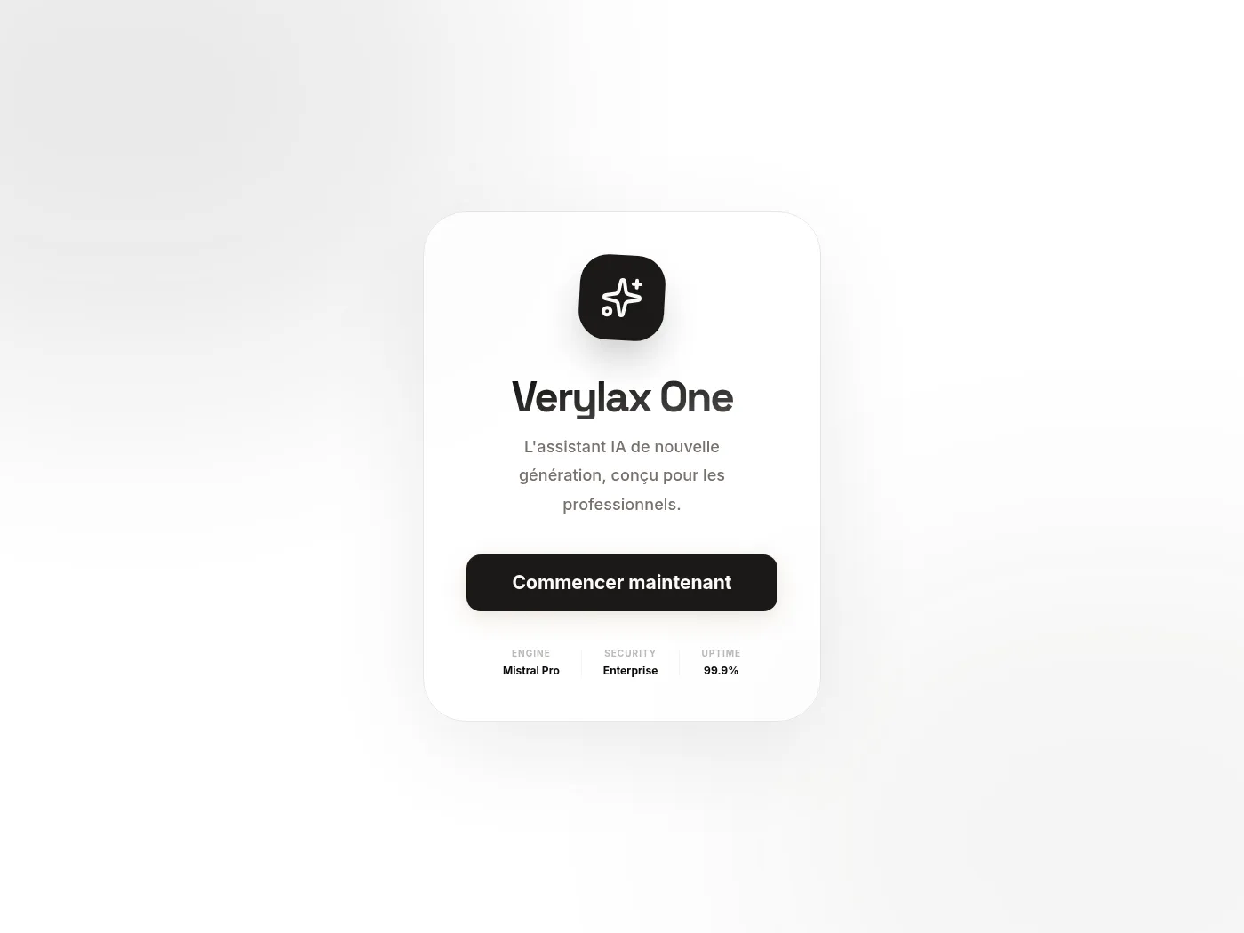 Verylax One AI Desk