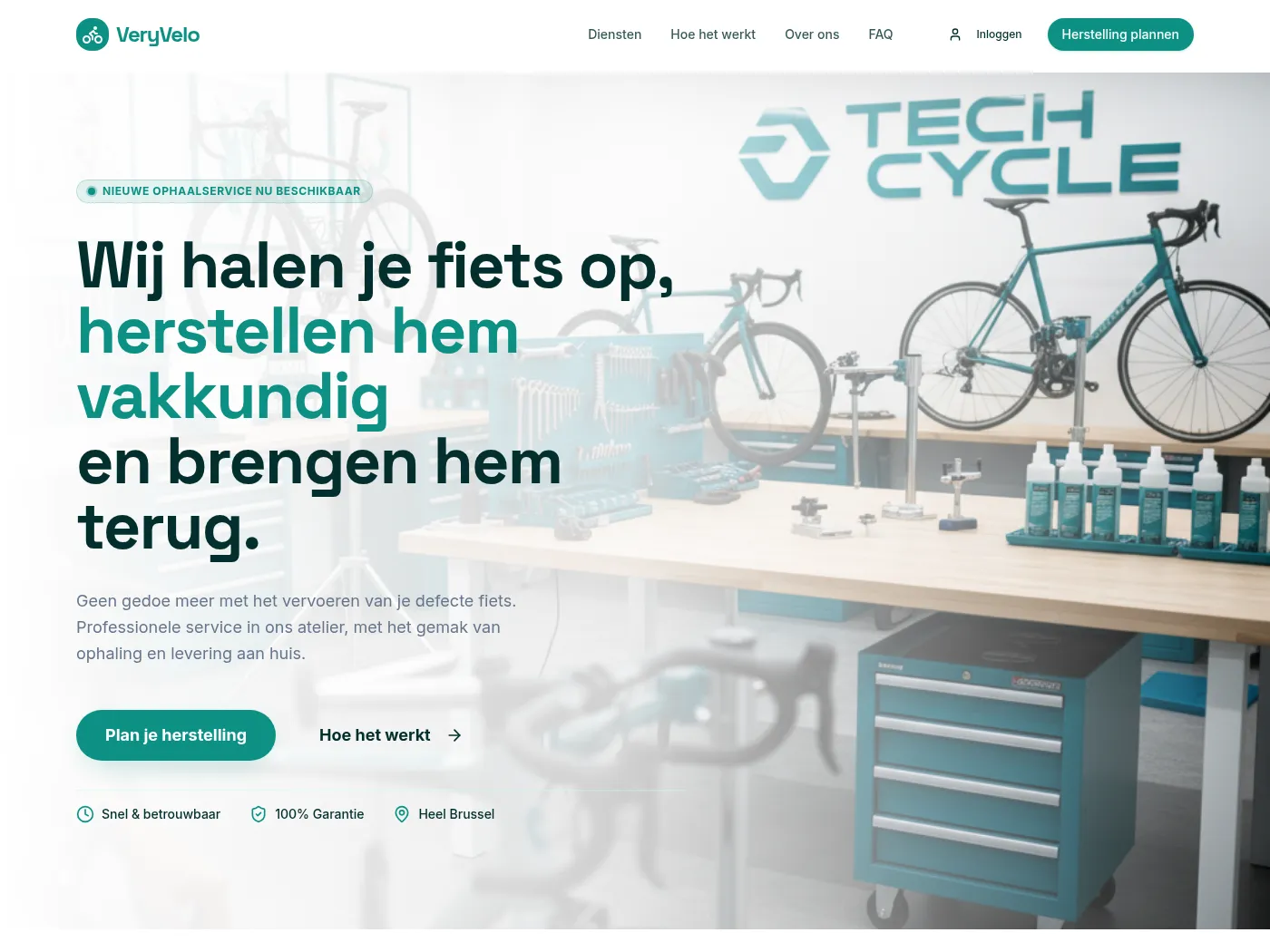 VeryVelo Service Site