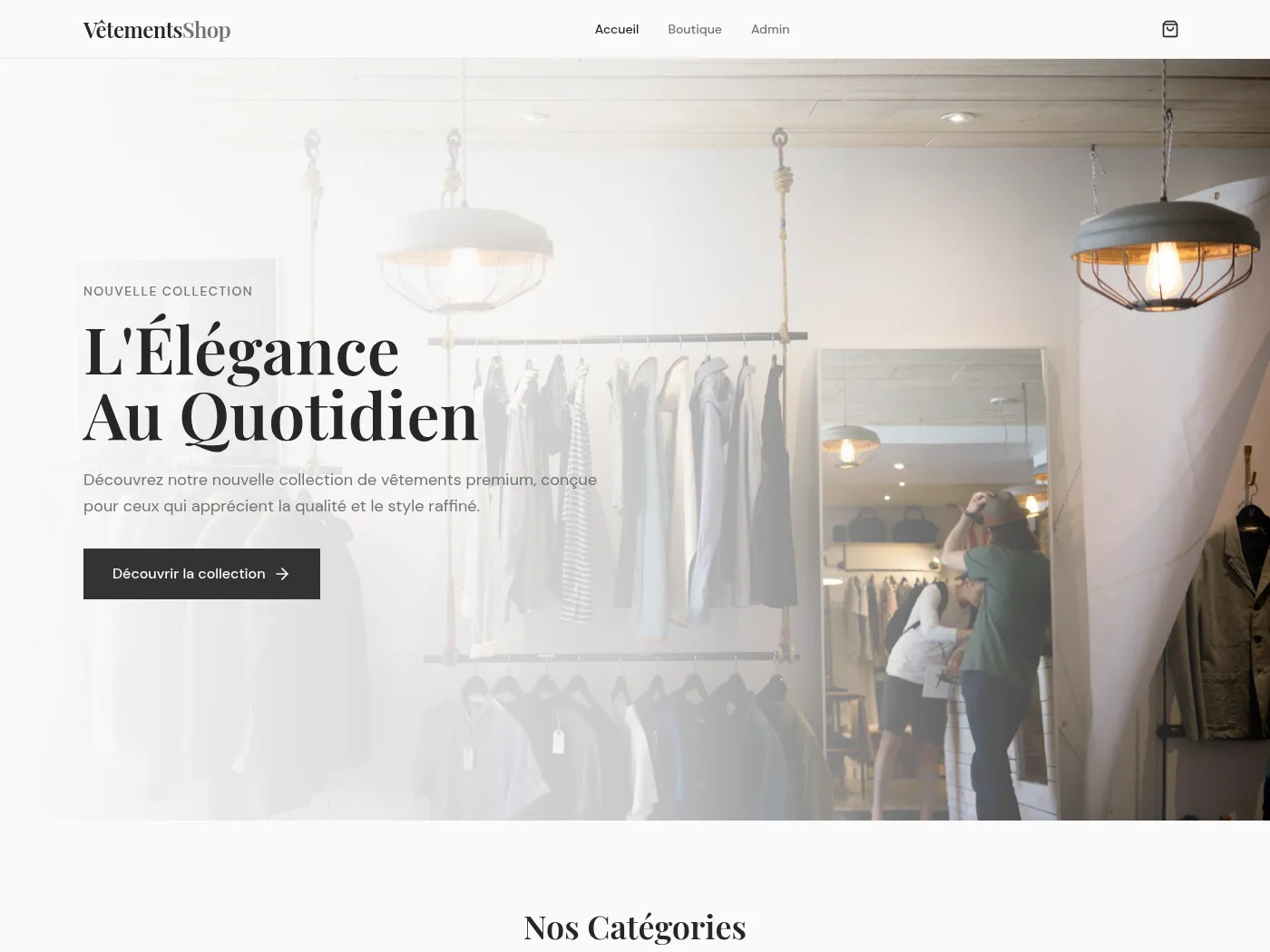 VêtementsShop