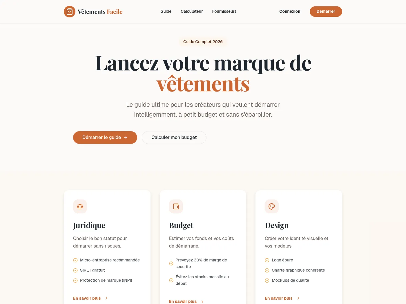 Vêtements Facile