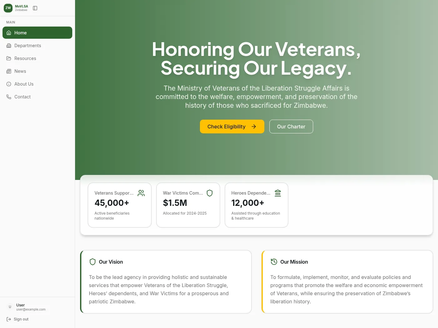 Veterans Affairs NextGen