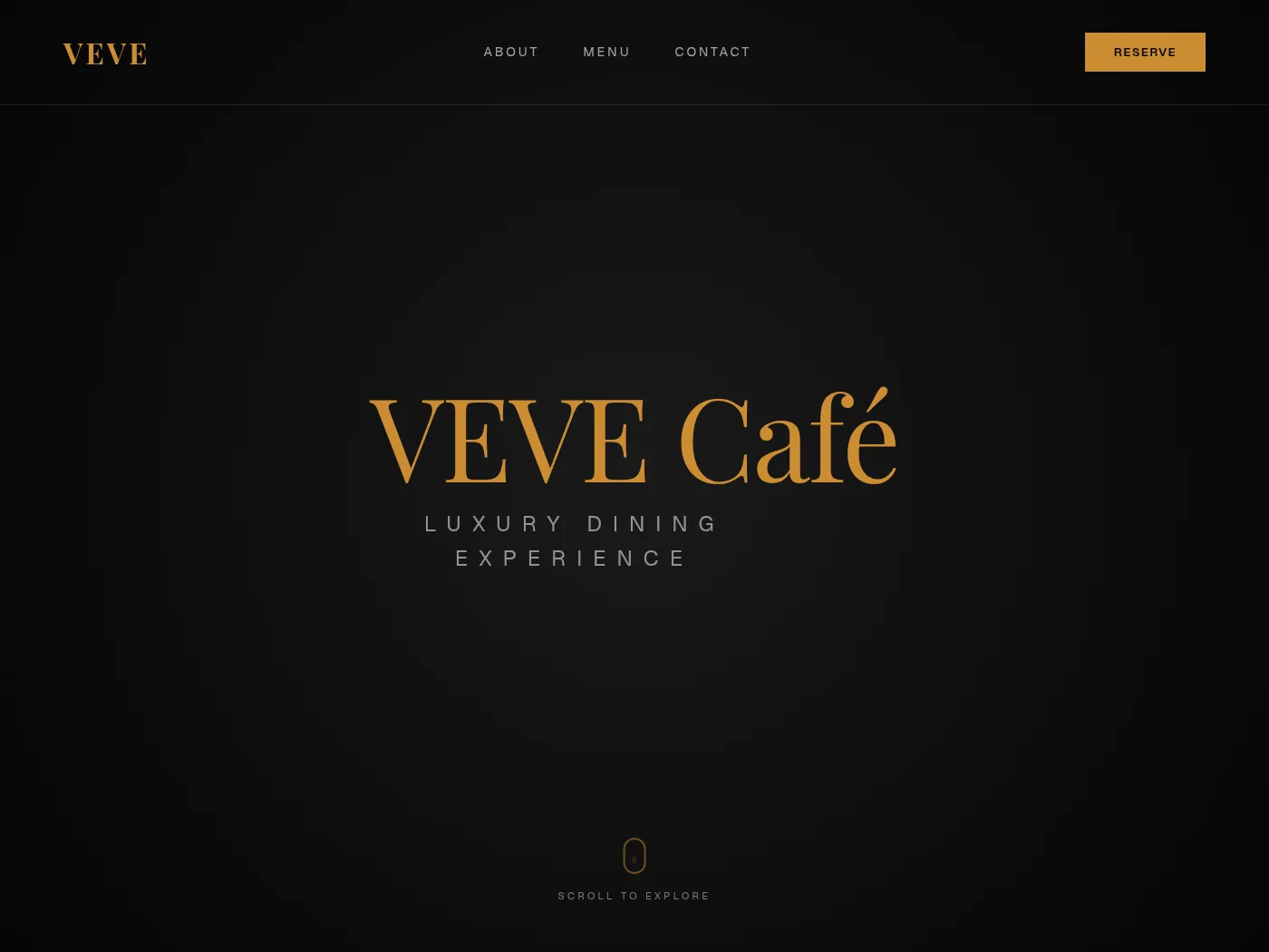 VEVE Café Digital Luxe