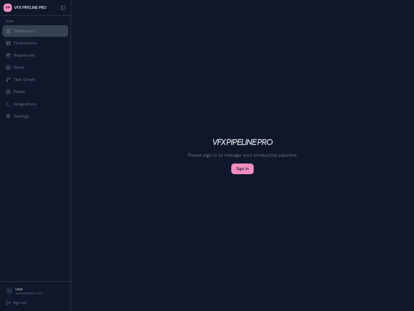 VFX Pipeline Pro