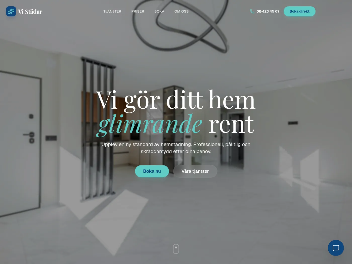 Vi Städar Booking Portal