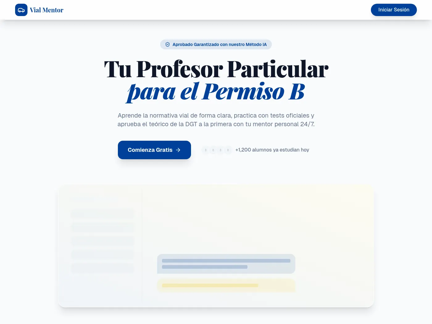 Vial Mentor Web App