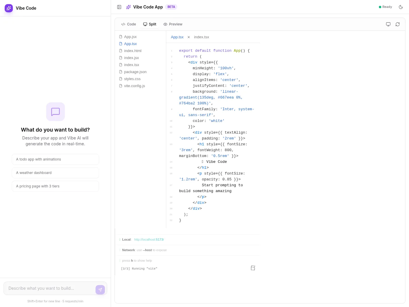 Vibe Code App