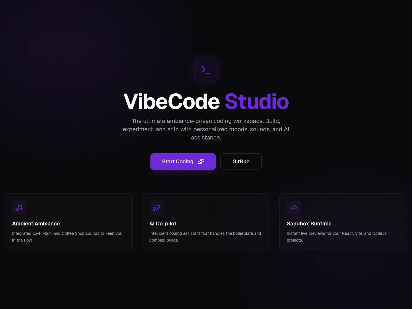VibeCode Studio