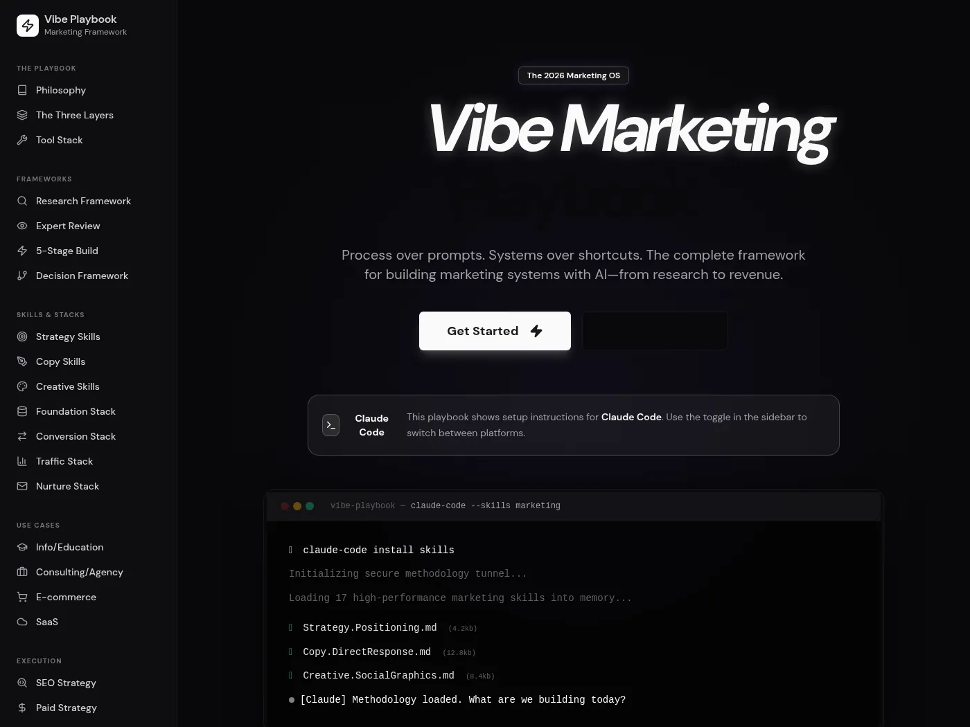 Vibe Marketing Playbook Clone
