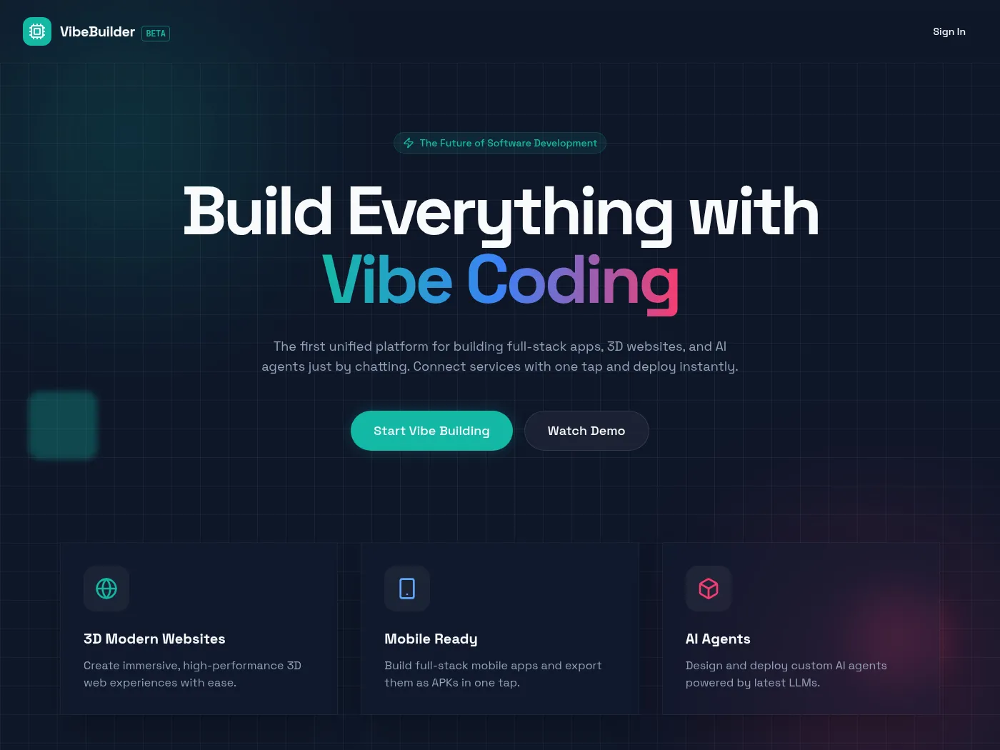 VibeBuilder AI Studio
