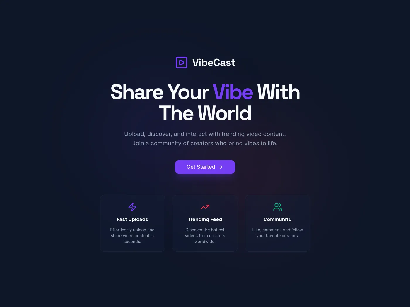 VibeCast MVP