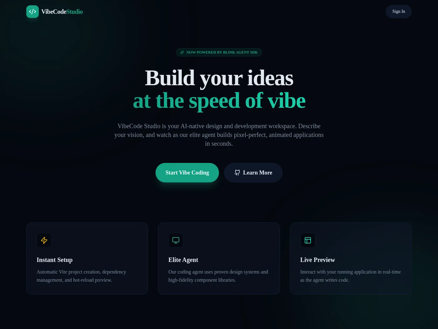 VibeCode Studio