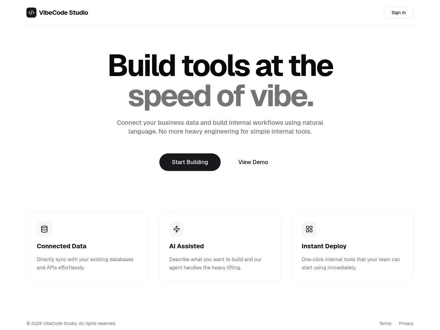 VibeCode Studio