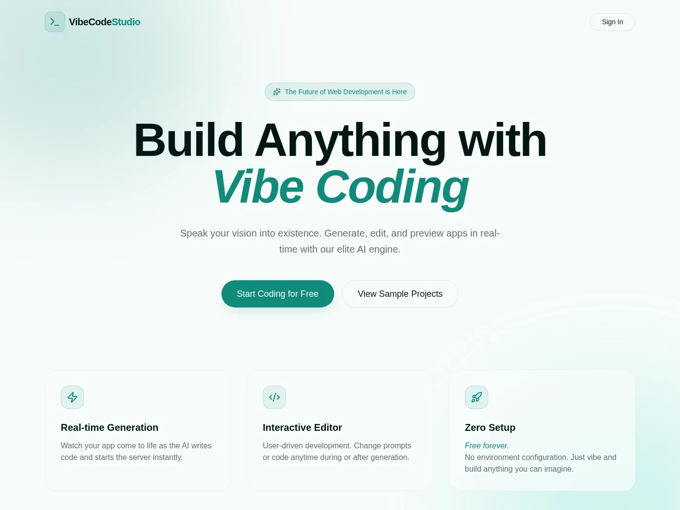 VibeCode Studio