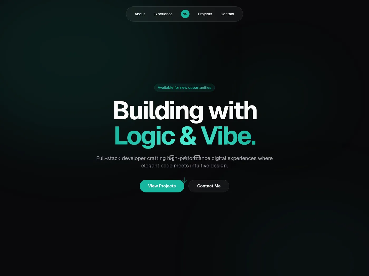 VibeCoder Portfolio