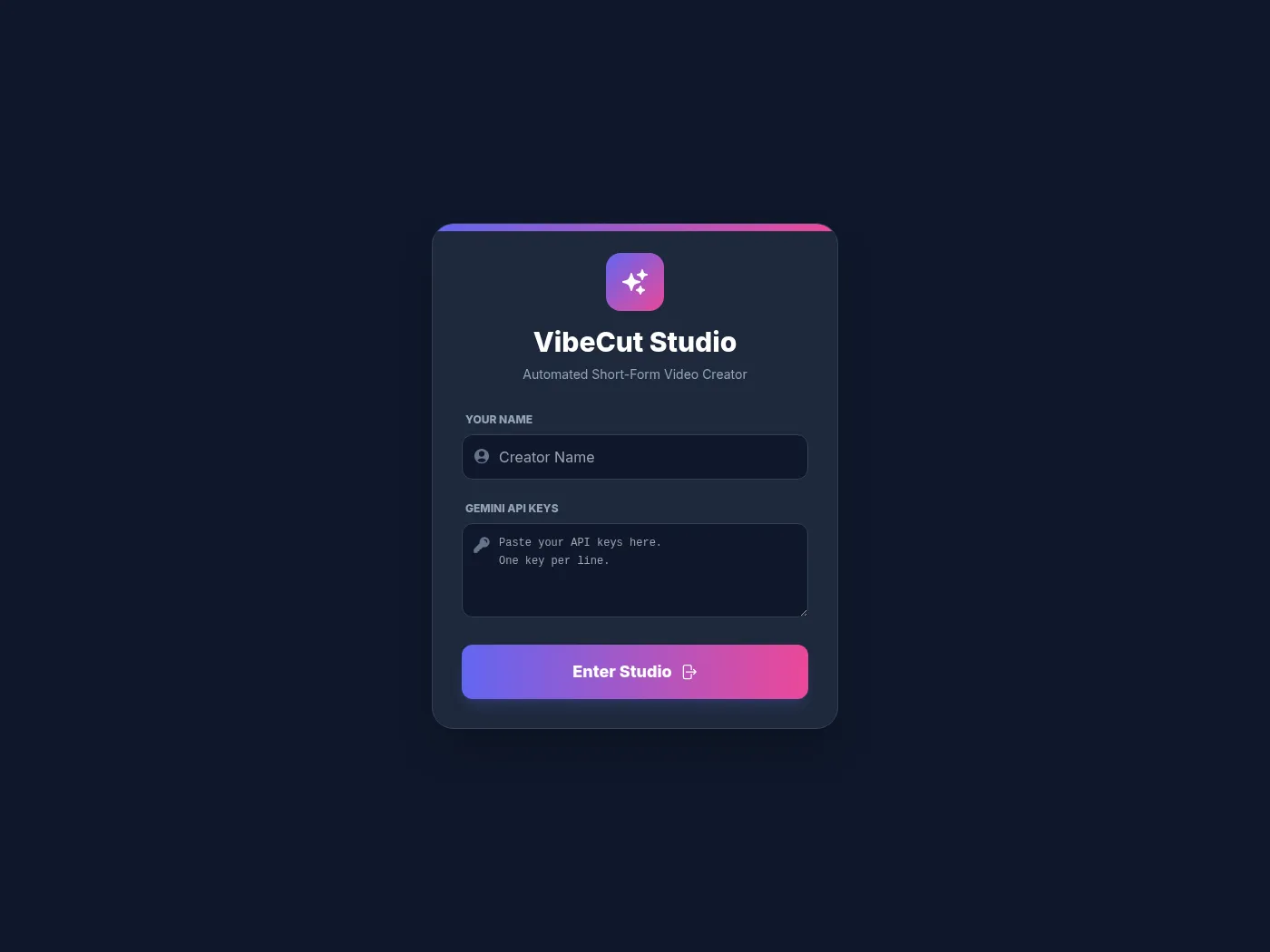 VibeCut Studio