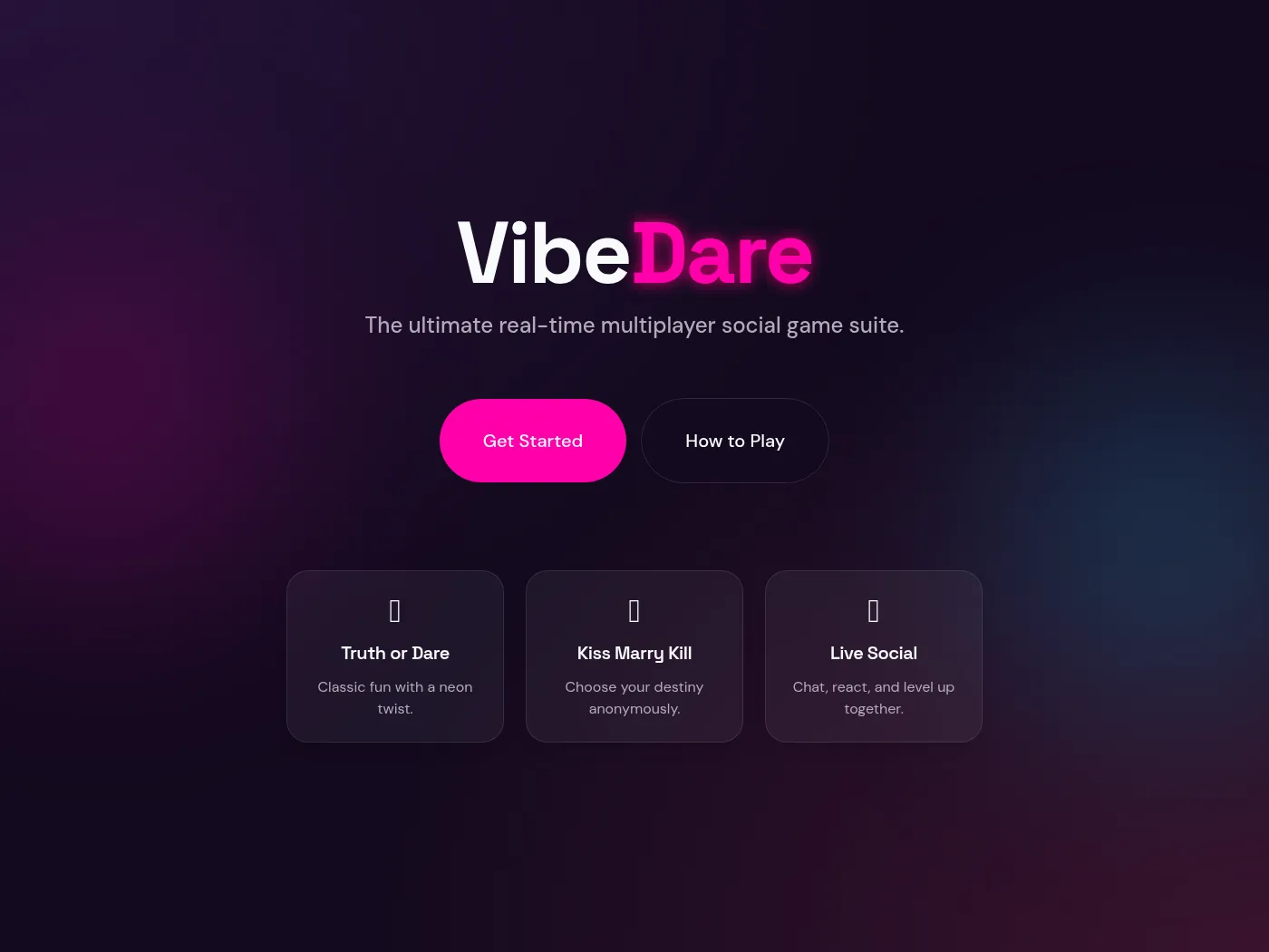 VibeDare Multiplayer Suite