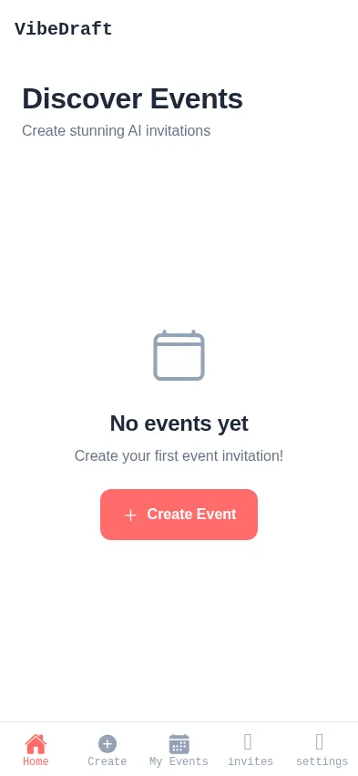 VibeDraft AI Inviter