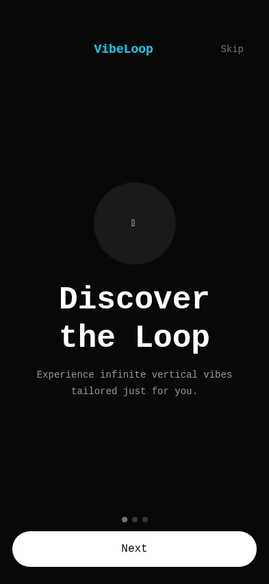 VibeLoop Social App