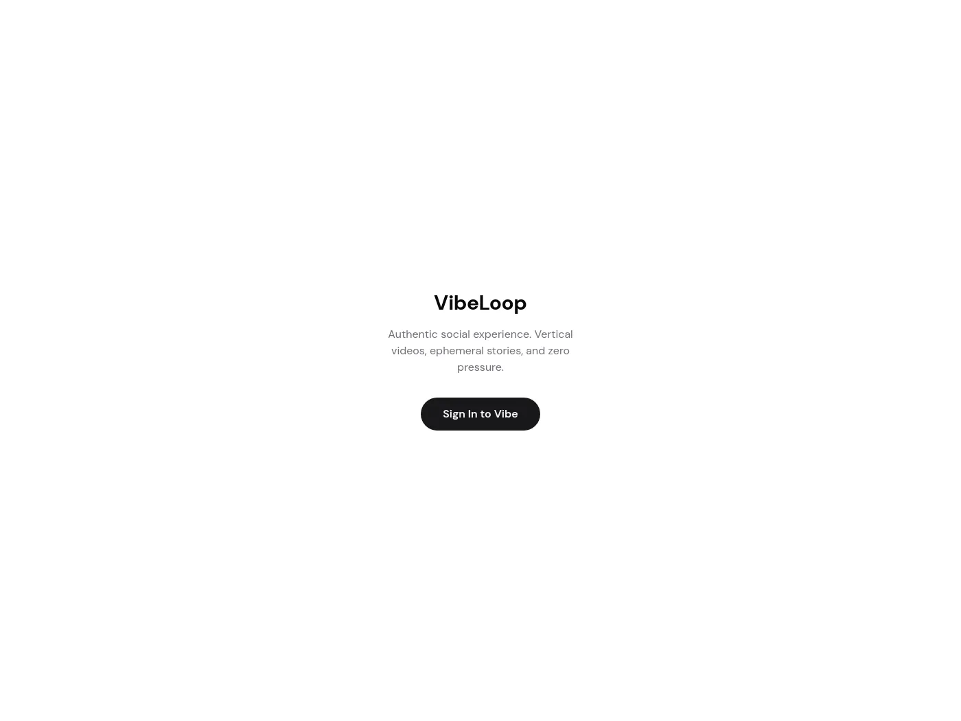 VibeLoop Social