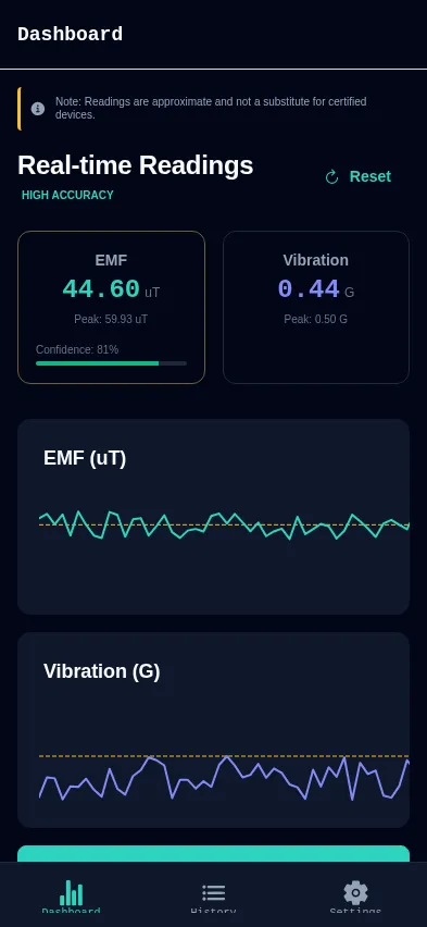 VibeSense Analyzer