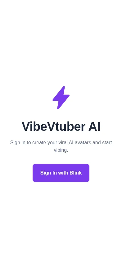 VibeVtuber AI App
