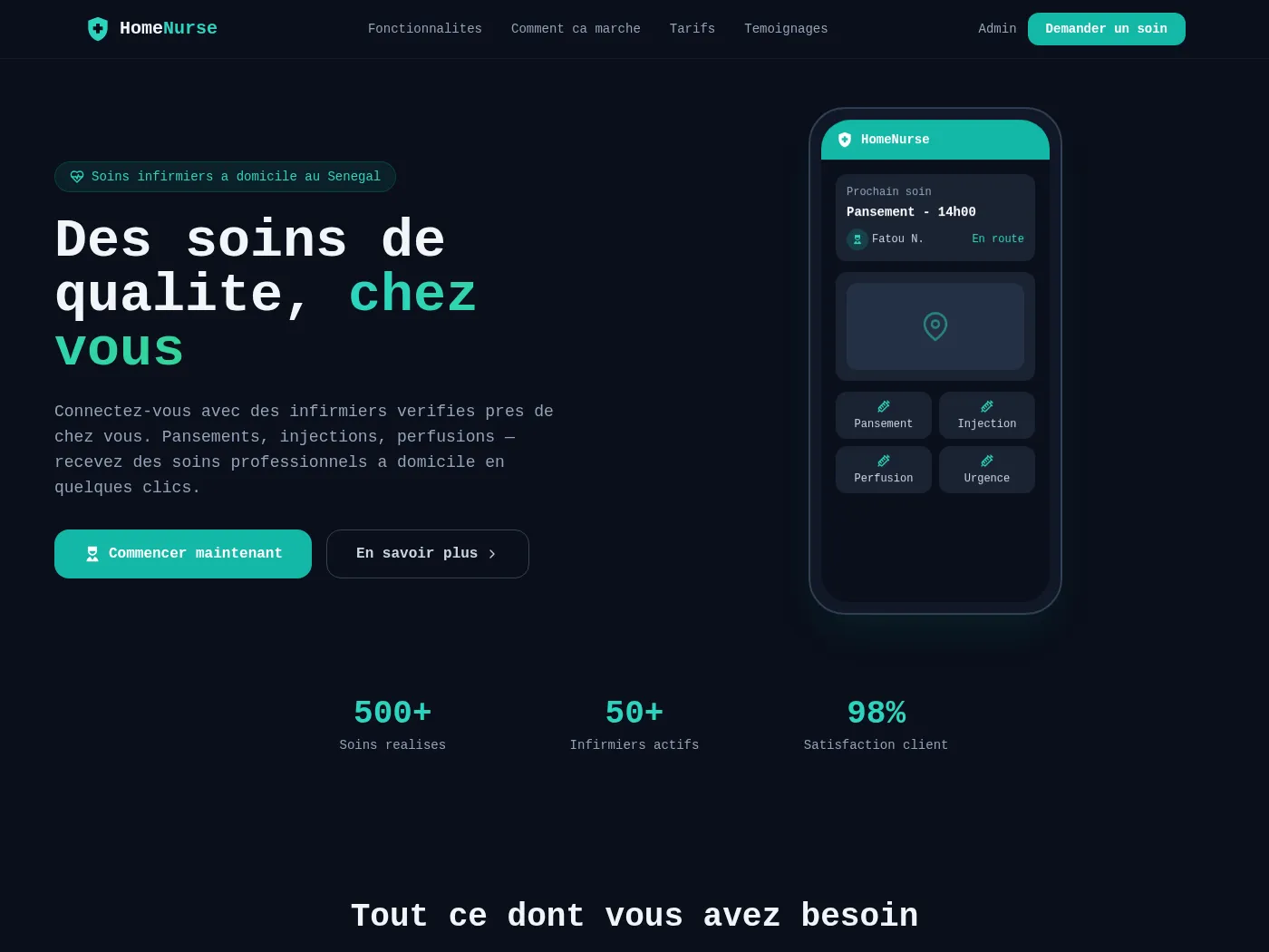VibrantNest Web Clone
