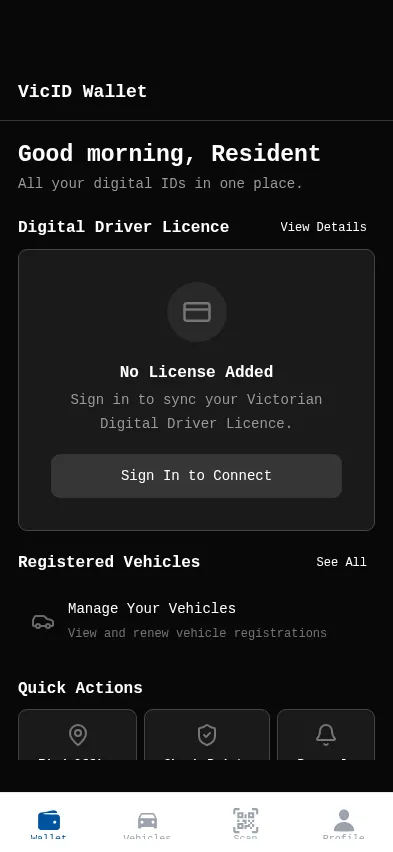 VicID Digital Wallet