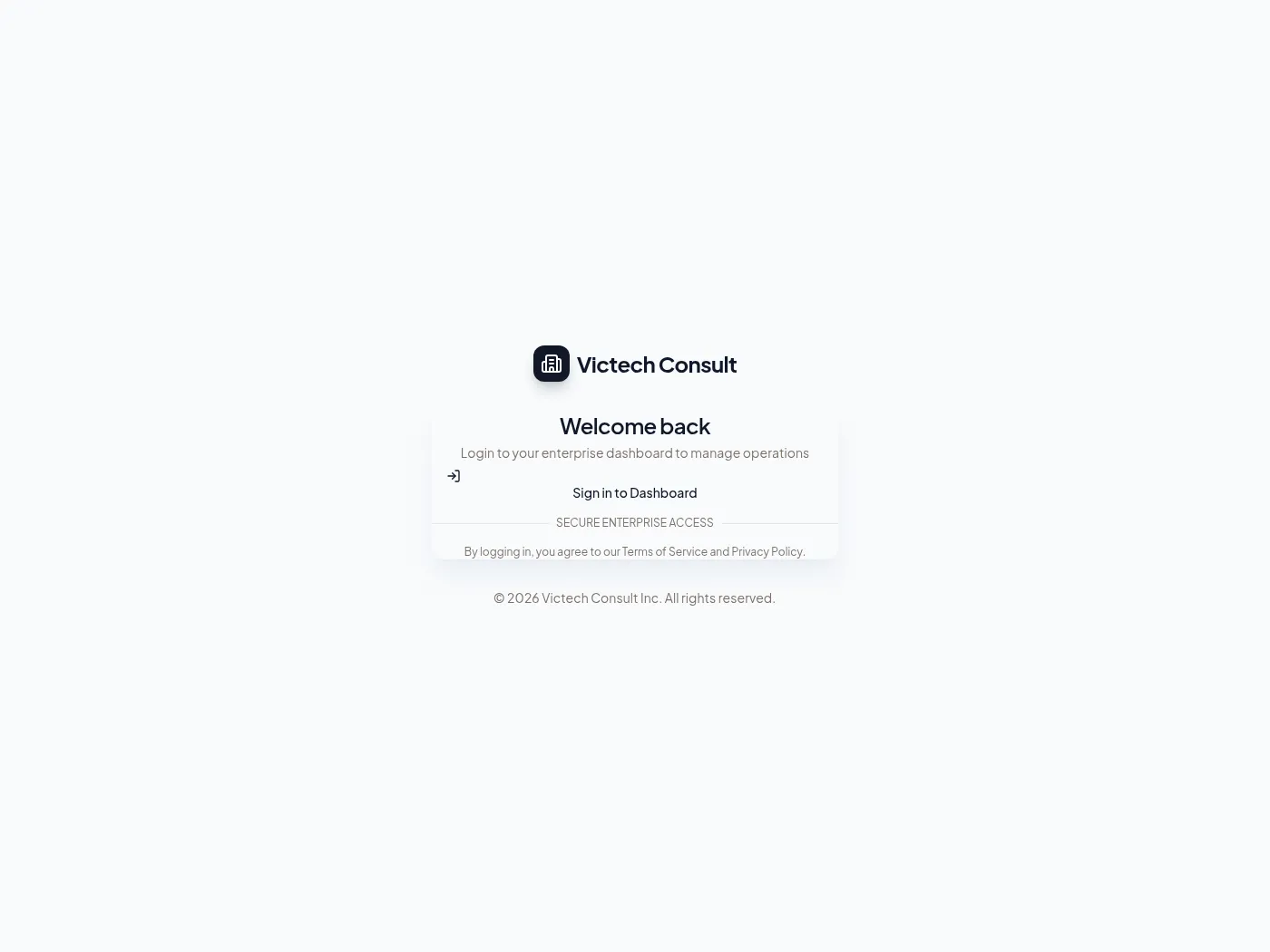 Victech Consult Dashboard