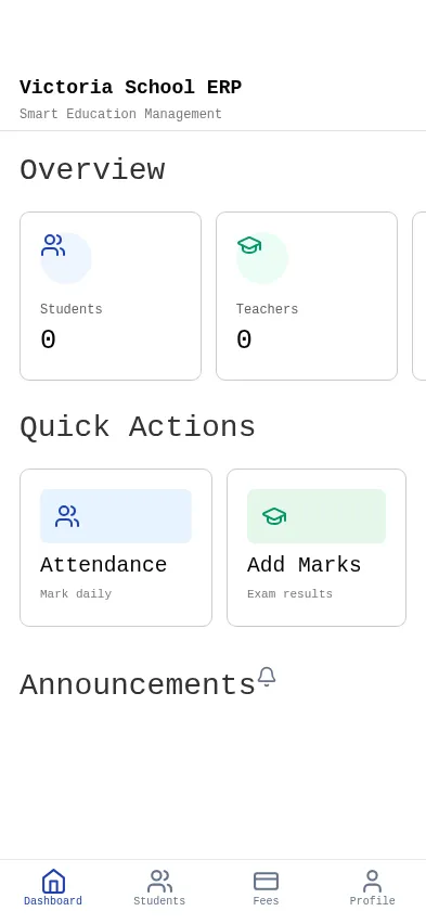 Victoria School ERP