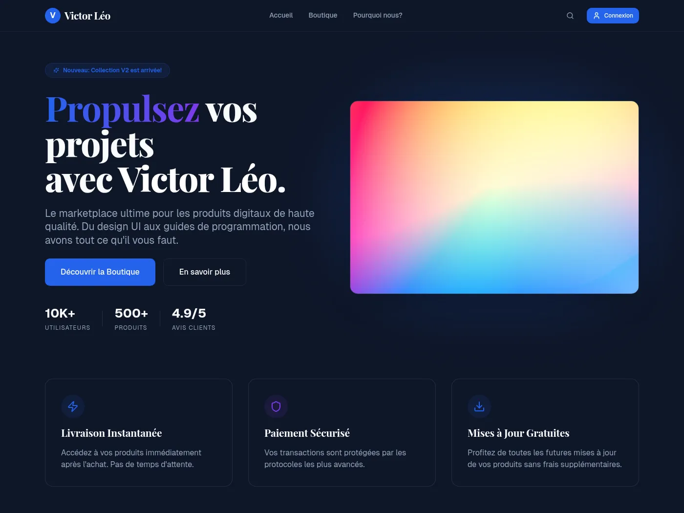 Victor Léo Digital Store