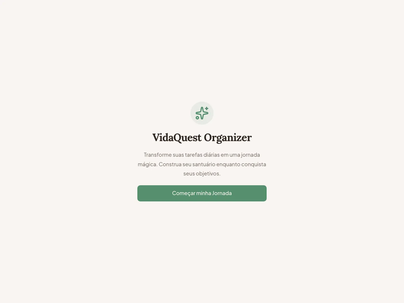 VidaQuest Organizer