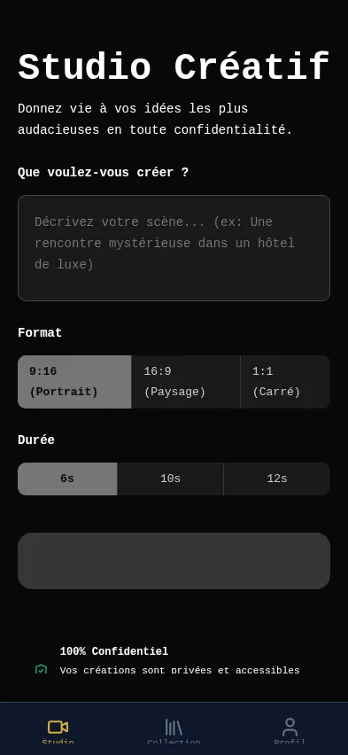 Video Créator Adulte