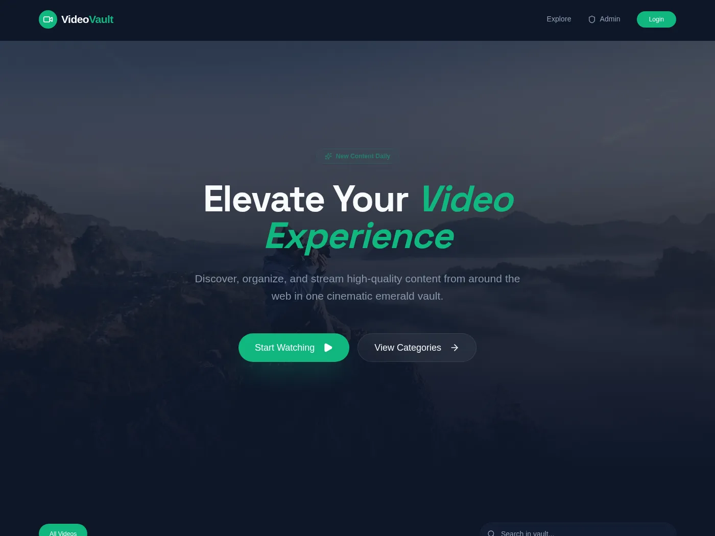 VideoVault Aggregator