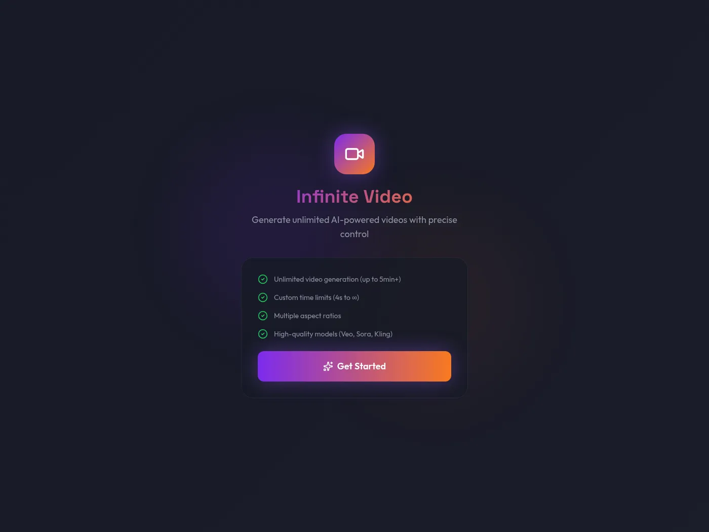 Infinite Video Generator