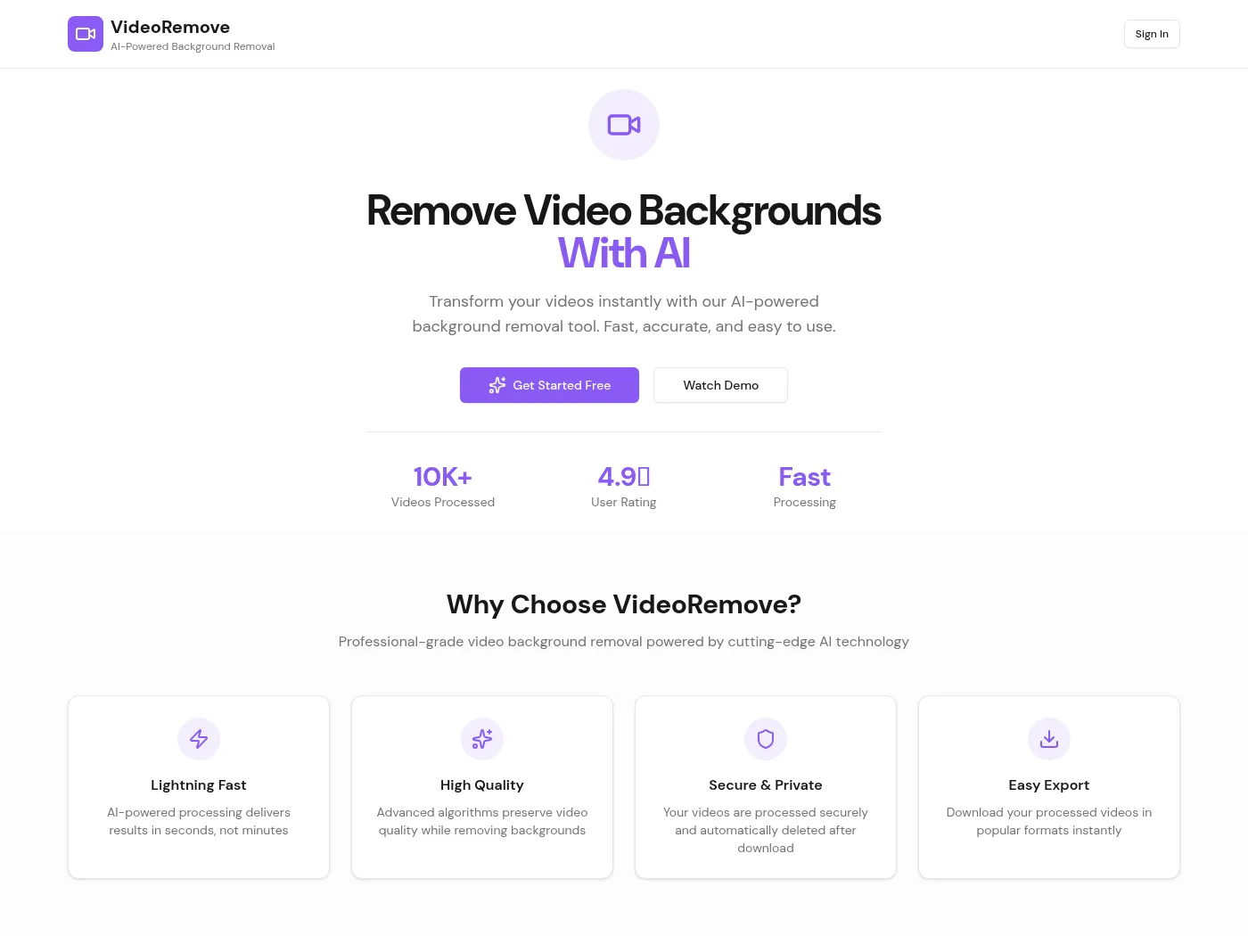 Video Background Remover