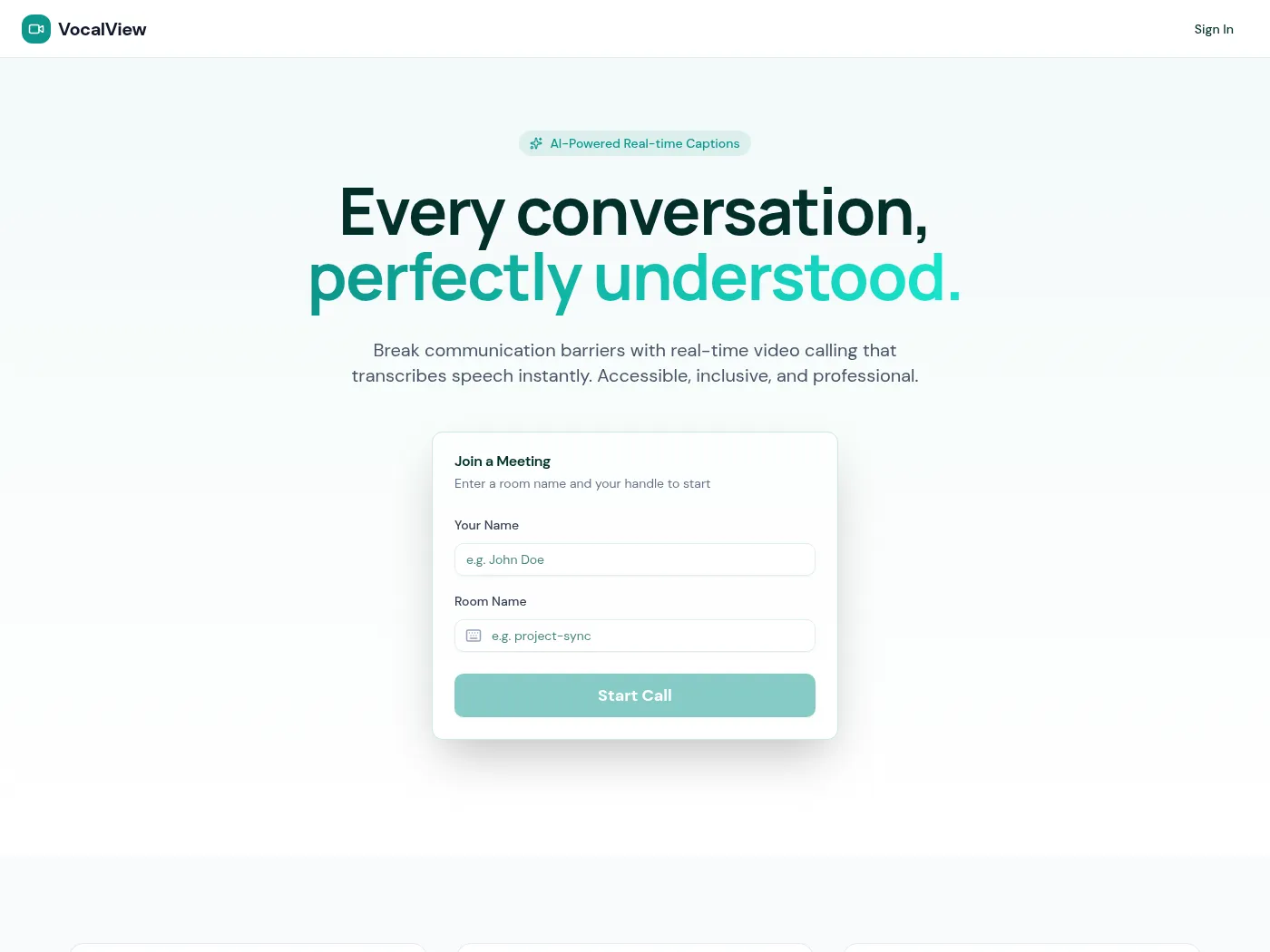 Captioned Video Calls