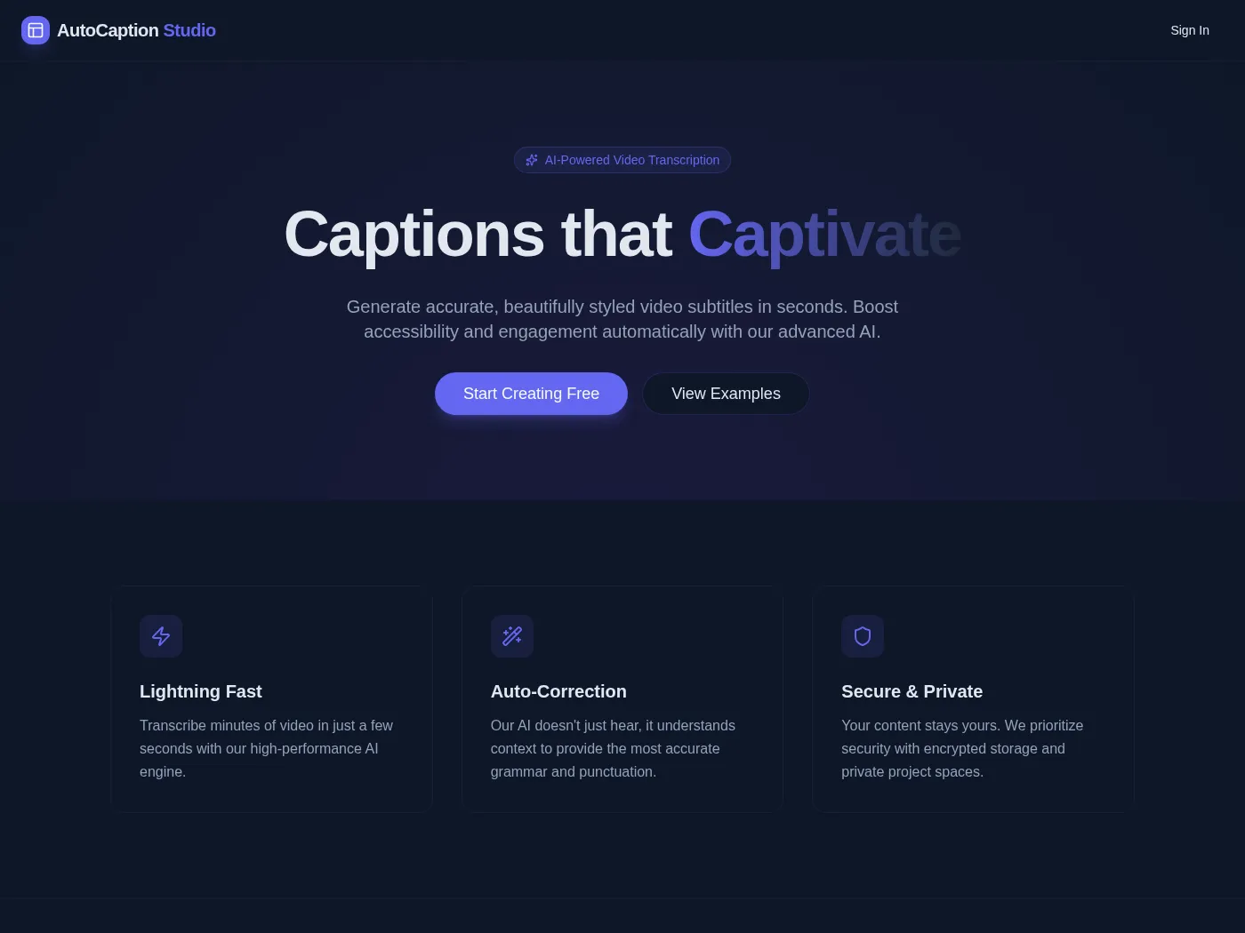 AutoCaption Studio