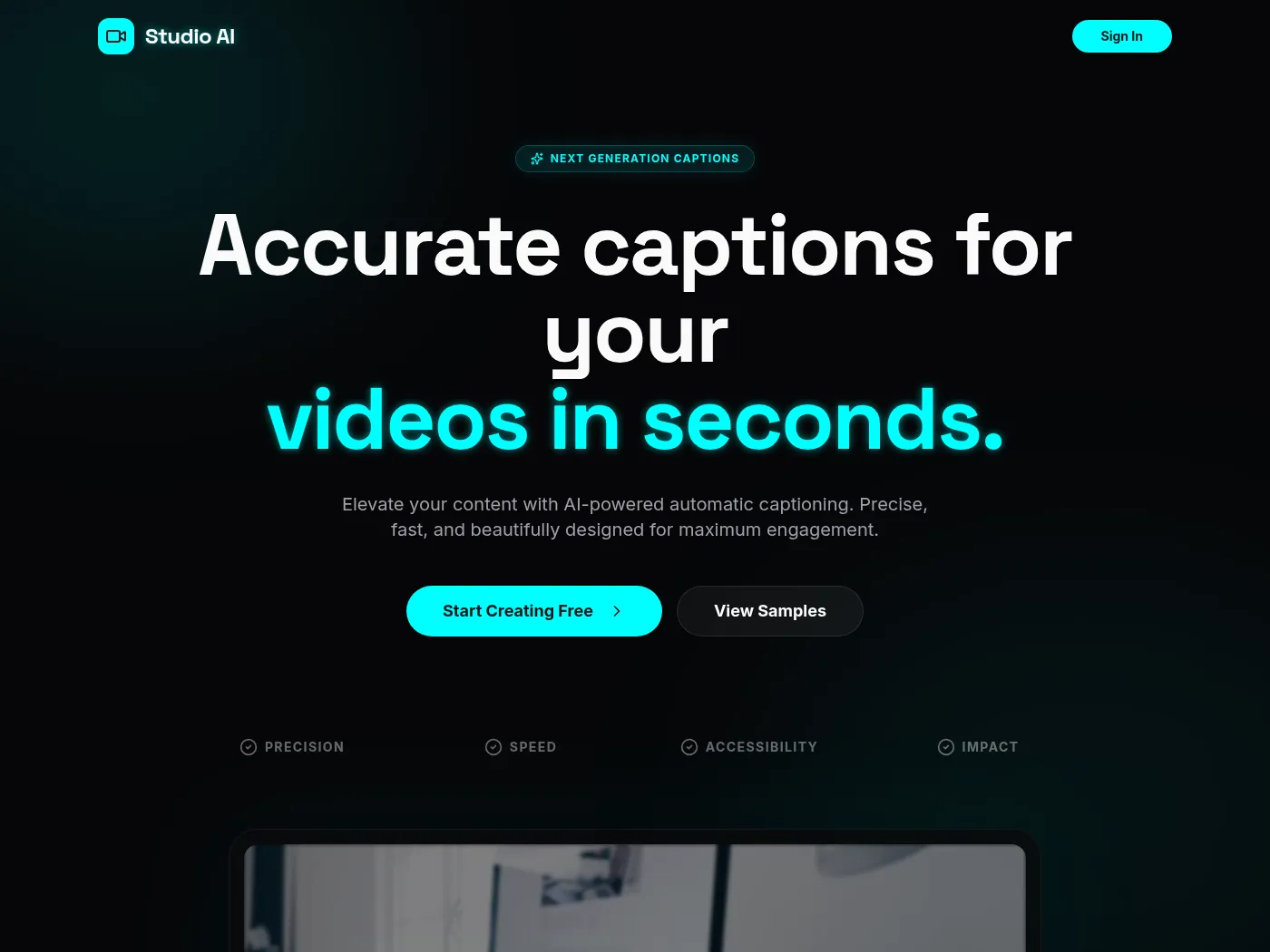 Auto Caption Generator