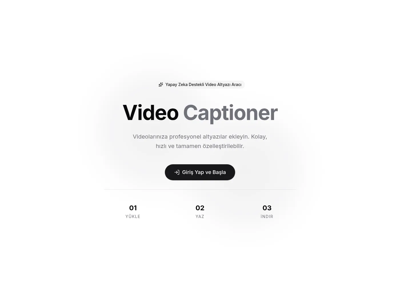 Video Captioner