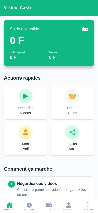 Video Cash Rewards