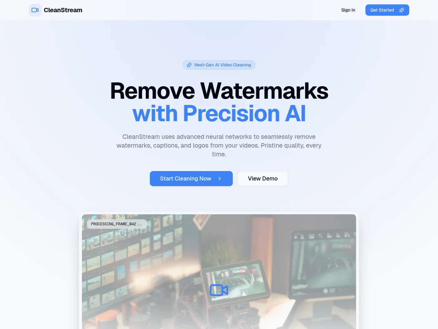 CleanStream Video Tool