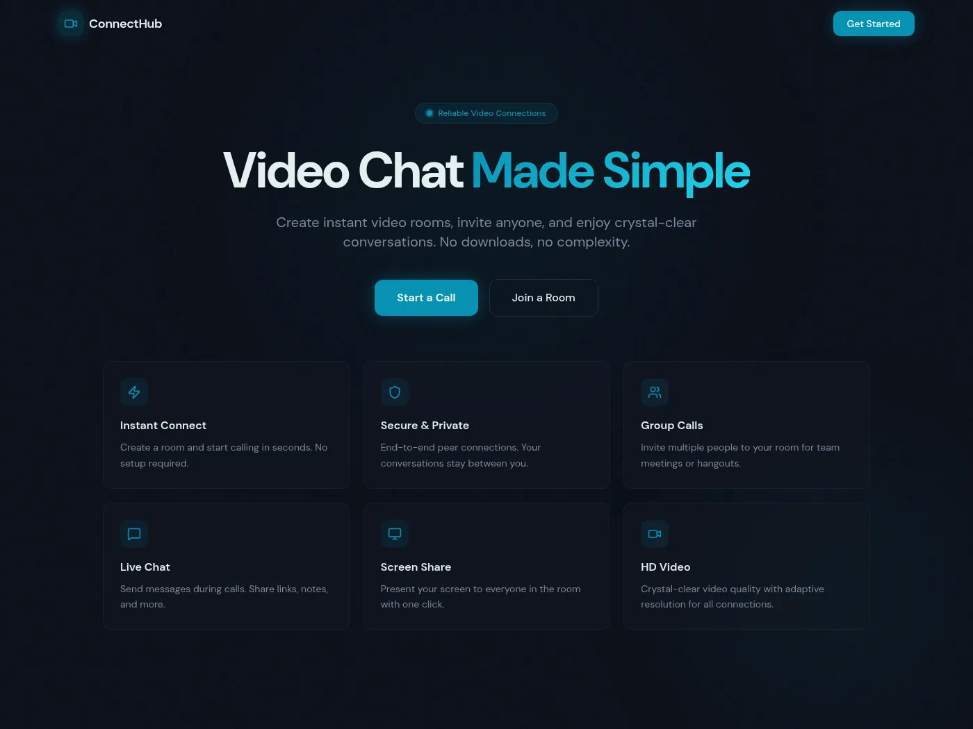 ConnectHub Video Fix