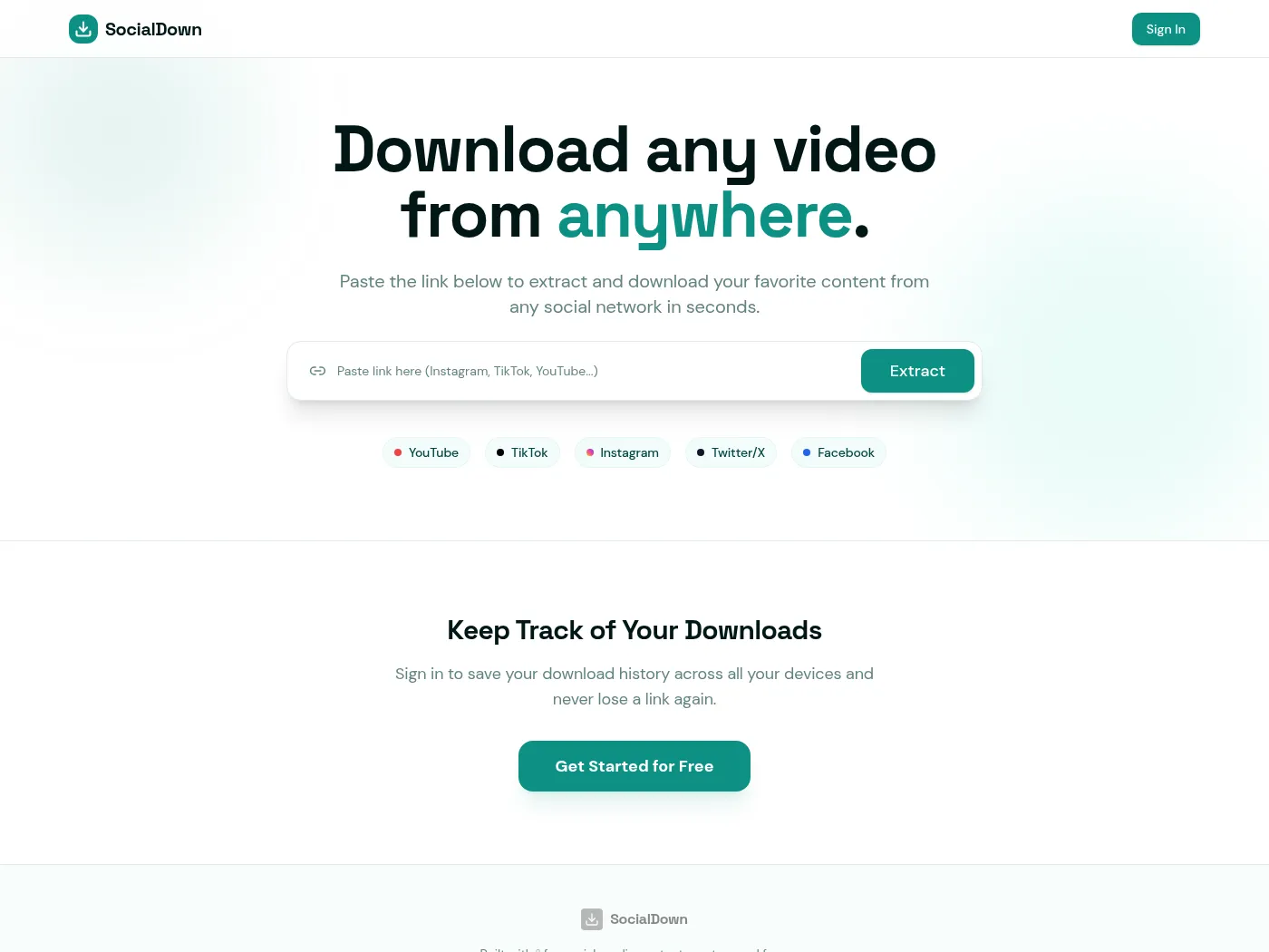 Social Video Downloader